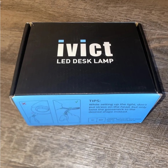 invic | Office | Ivict Led Desk Lamp Black Bright Adjustable Flexible ...
